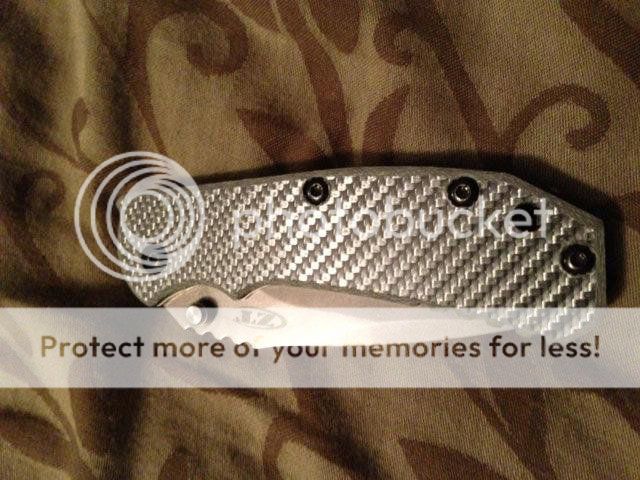 Custom ZT 0550 Scales (LSCF, Silver Twill, CF & G-10 hybrid ...