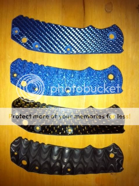 Custom ZT 0550/0551 Scales- Blue Twill, Carbon Fiber & Orange anyone ...